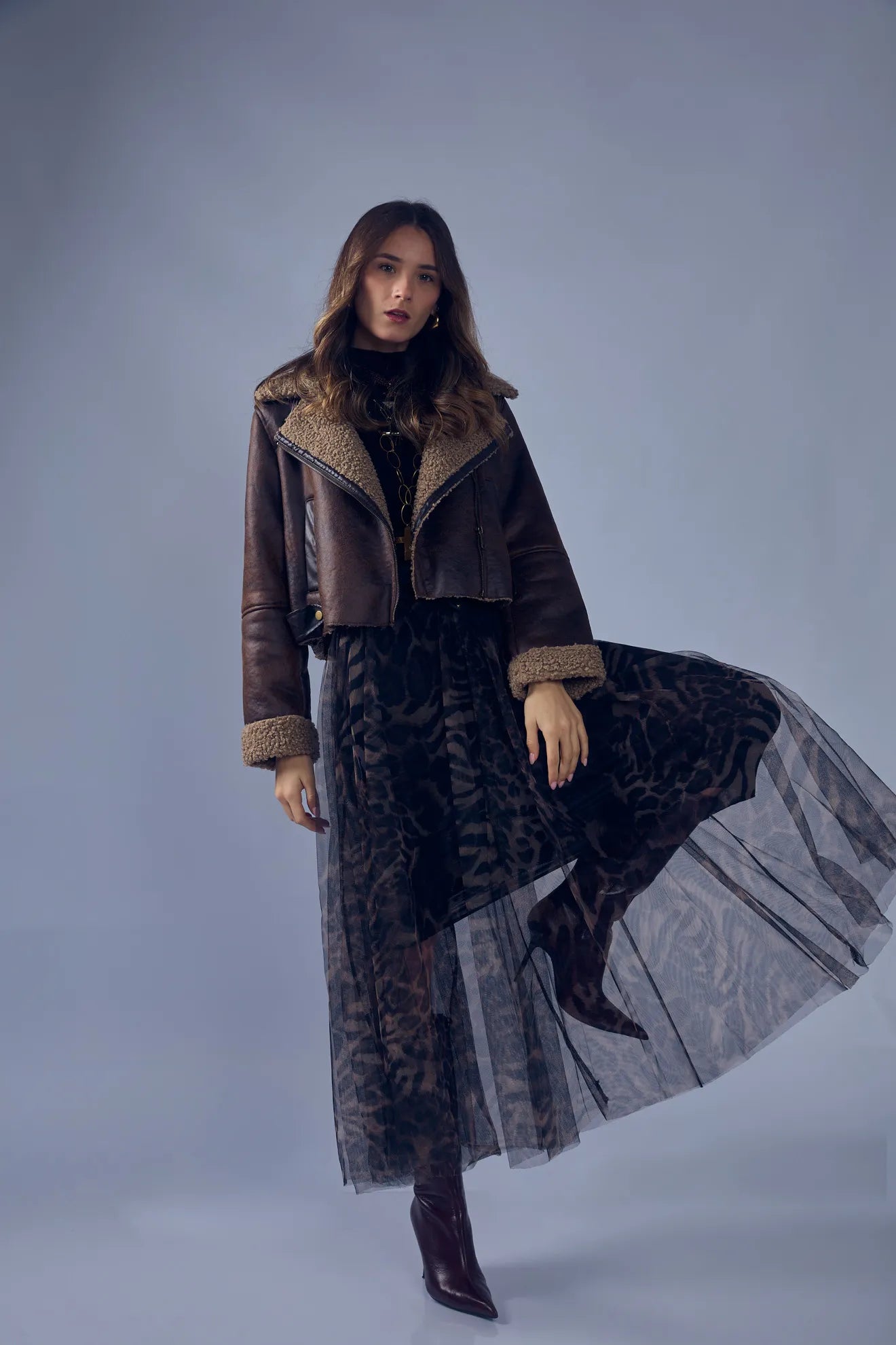 Falda Tul Animal Print – Amalfitana Italy